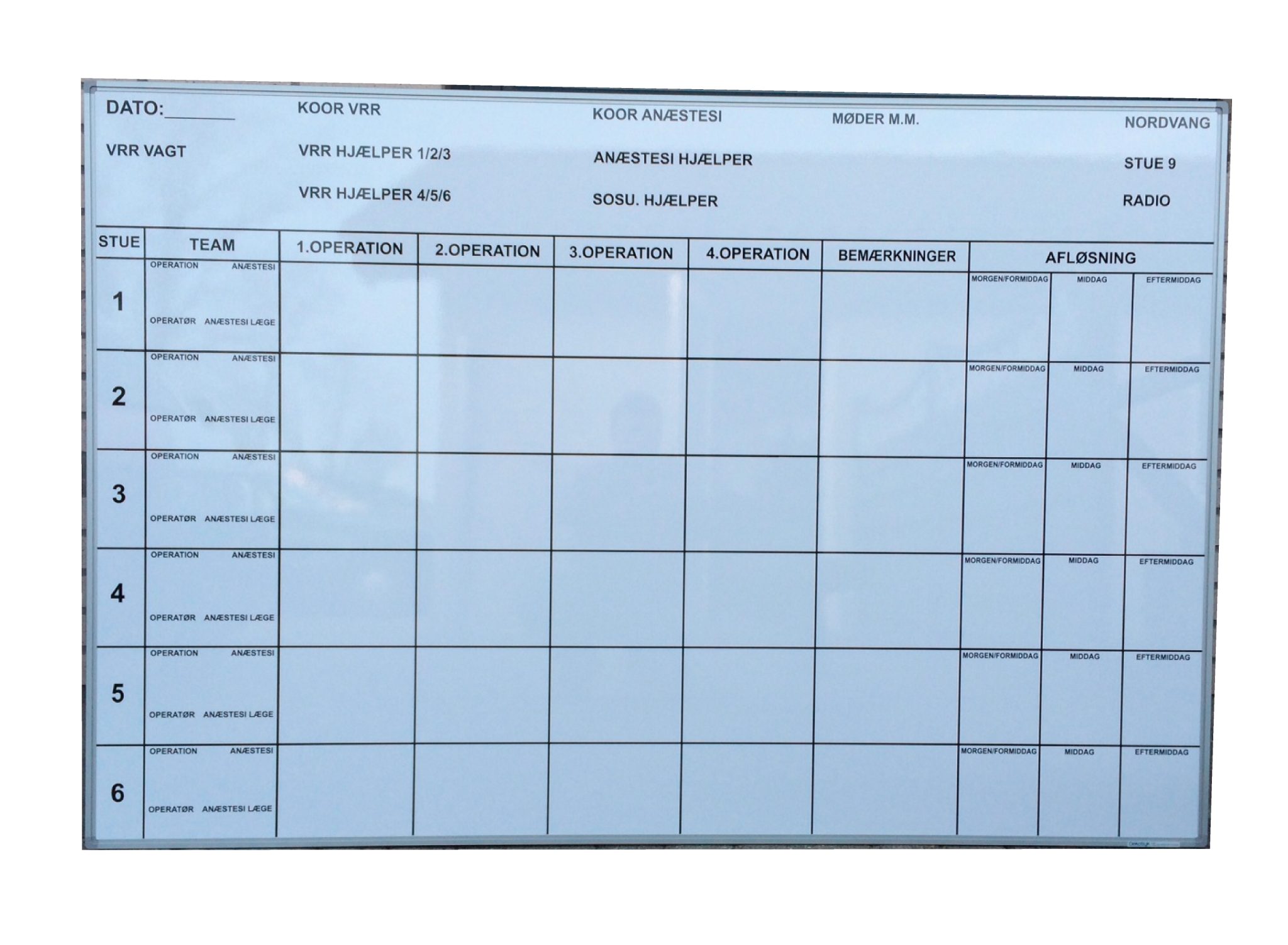 Whiteboard med eget design - Dekotryk