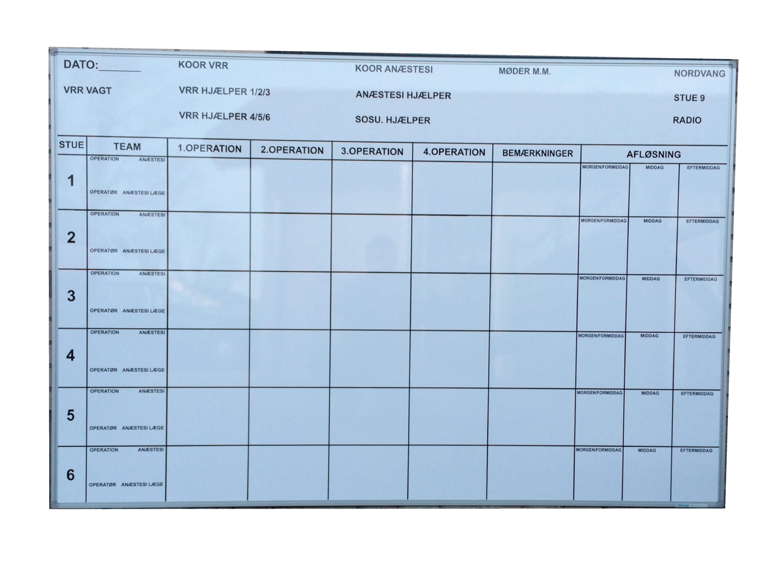Whiteboard med eget design - Dekotryk